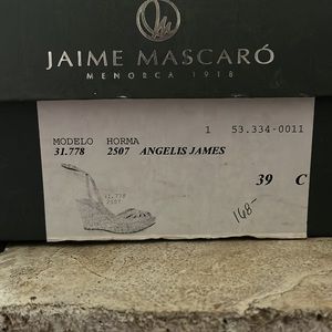 Jamie Mascaro | Shoes | Used Jaime Mascaro Cork Platform Wedge | Poshmark